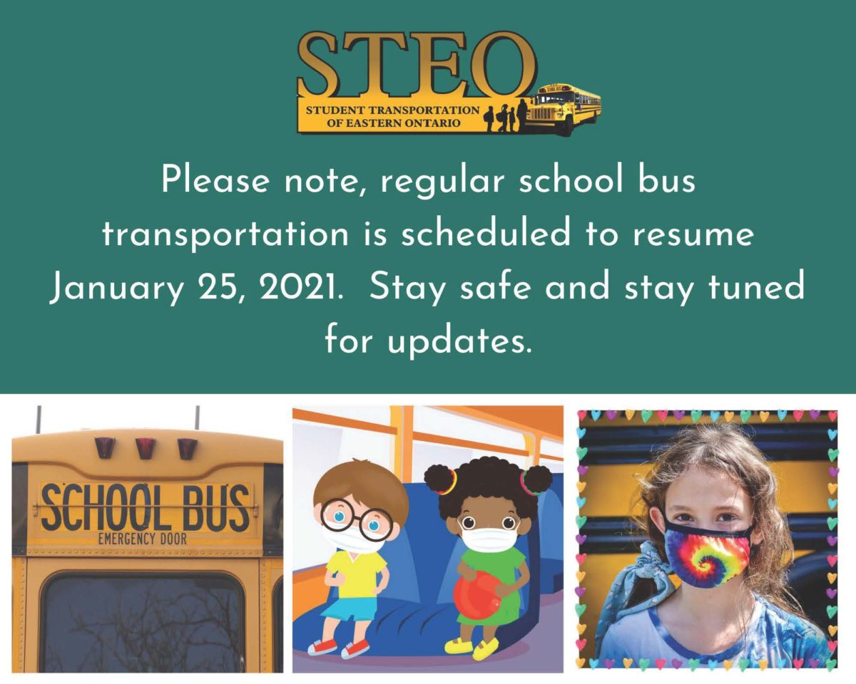 STEO Transportation Update January 2021 – Student Transportation of ...